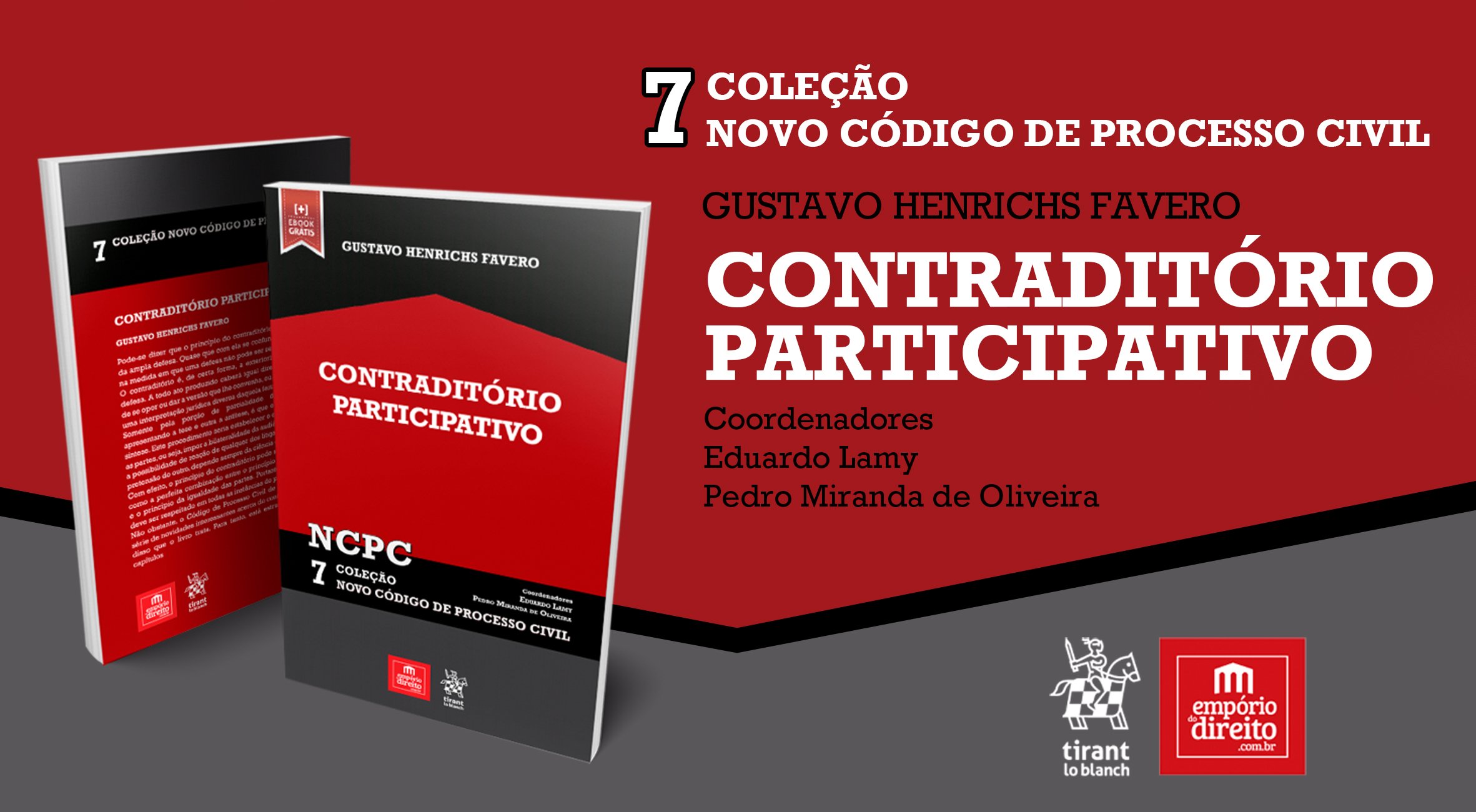 CONTRADITÓRIO PARTICIPATIVO, DO AUTOR GUSTAVO HENRICHS FAVERO - Empório ...